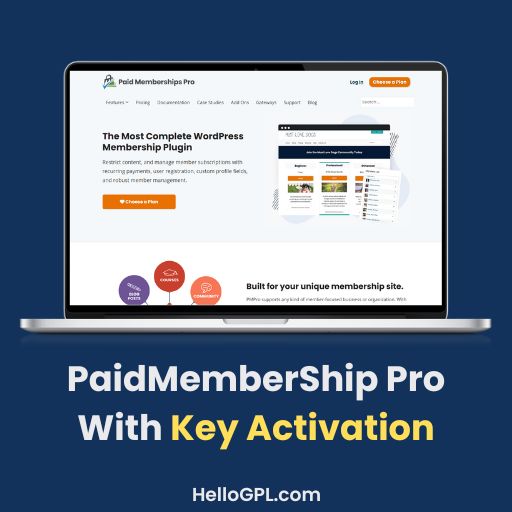 Paid Membership PRO Activation With Key (Lifetime)